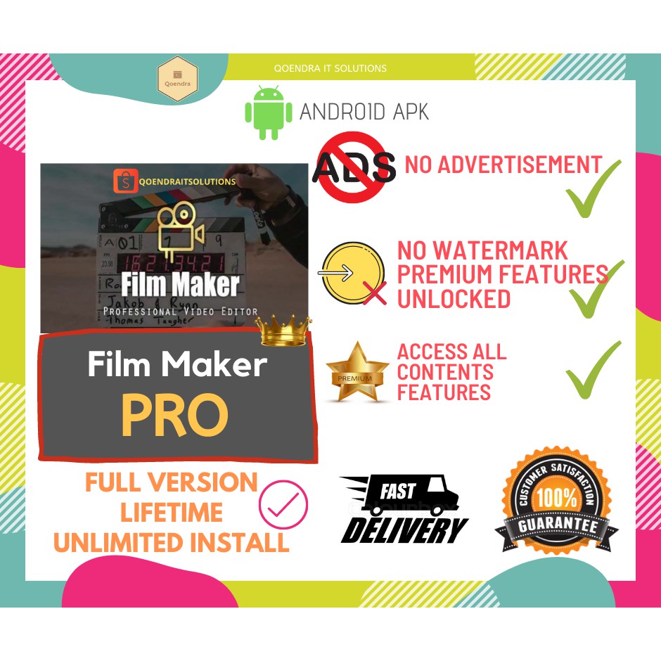 🔥ANDROID🔥 Film Maker Pro - Movie Maker & Video Editor | Lifetime | Full ...