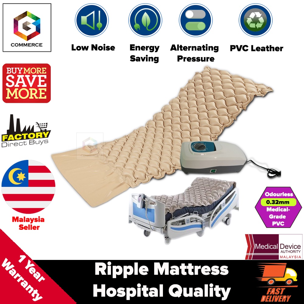 Ripple Mattress With Pump Tilam Orang Sakit Angin Hospital Pesakit ...