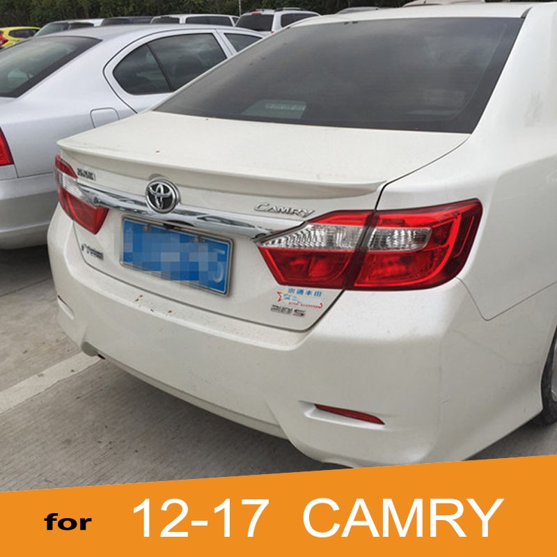 Camry 12-17 ABS Plastic Rear Trunk Wing Lip Spoiler for Toyota Camry ...