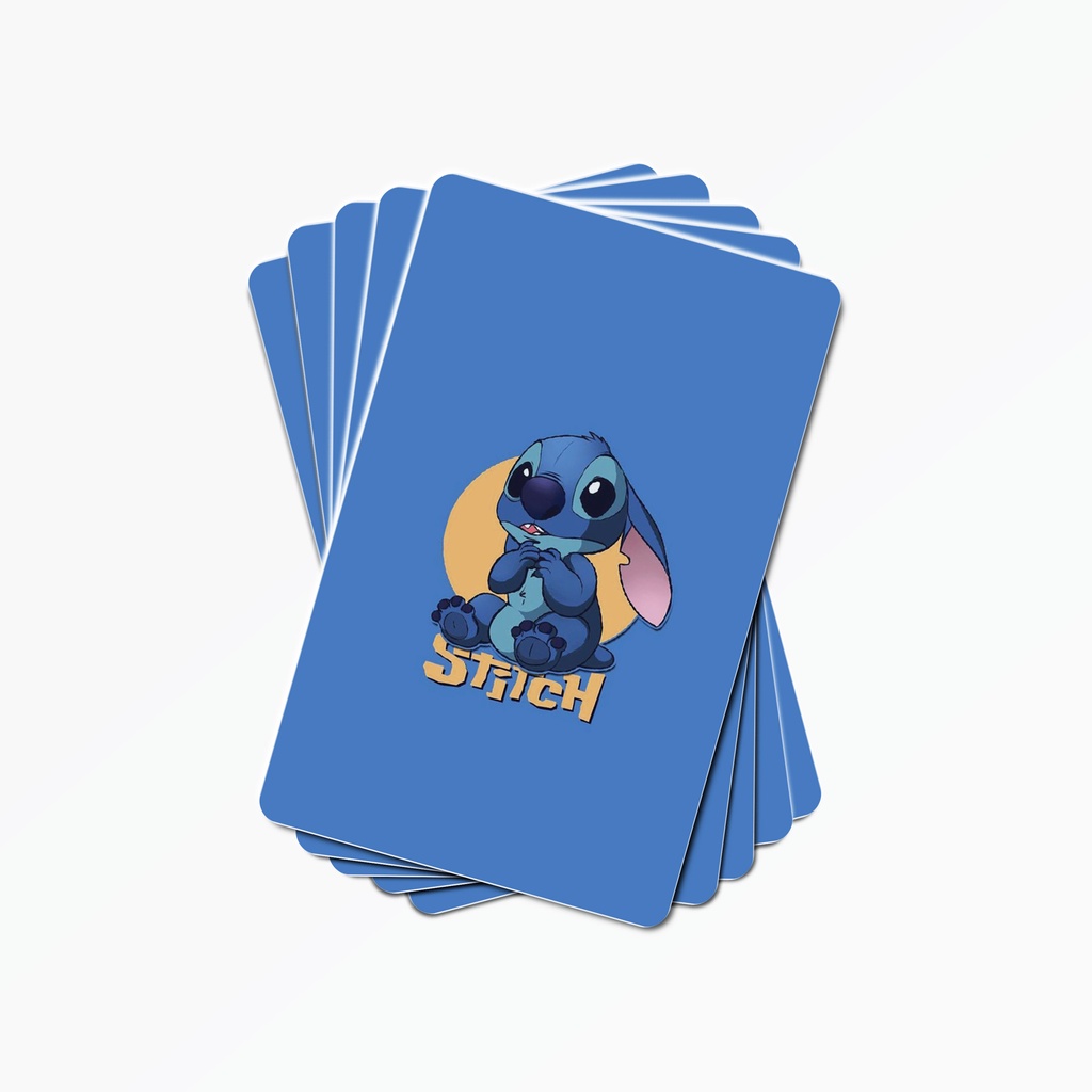 Sticker Anime Stitch Stiker Card Cover Touch n Go Access MRT LRT ATM ...
