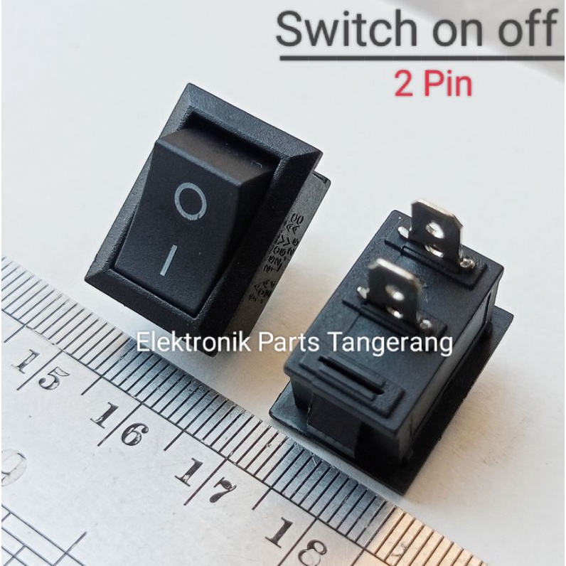 Rocker SWITCH 2 PIN SWITCH ON OFF ON OFF SWITCH | Shopee Malaysia