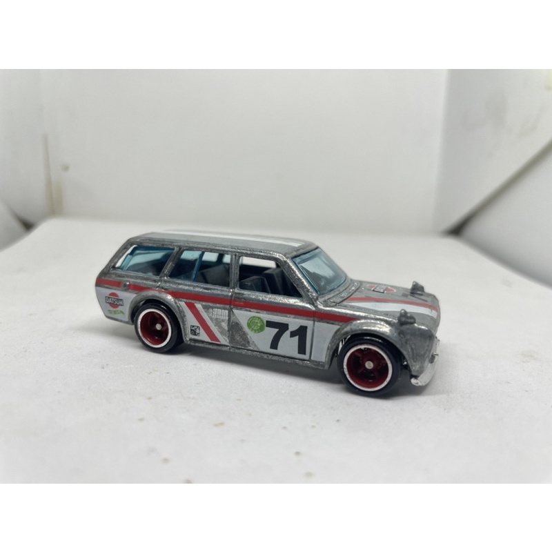 Hotwheels Datsun 510 Wagon Factory Custom original Rivet (rubber wheels ...