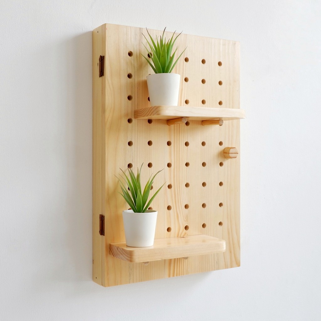 KAYU Mcb Pegboard (Electric Meter Cover/MCB Lid Cover/Teak Wood Meter ...