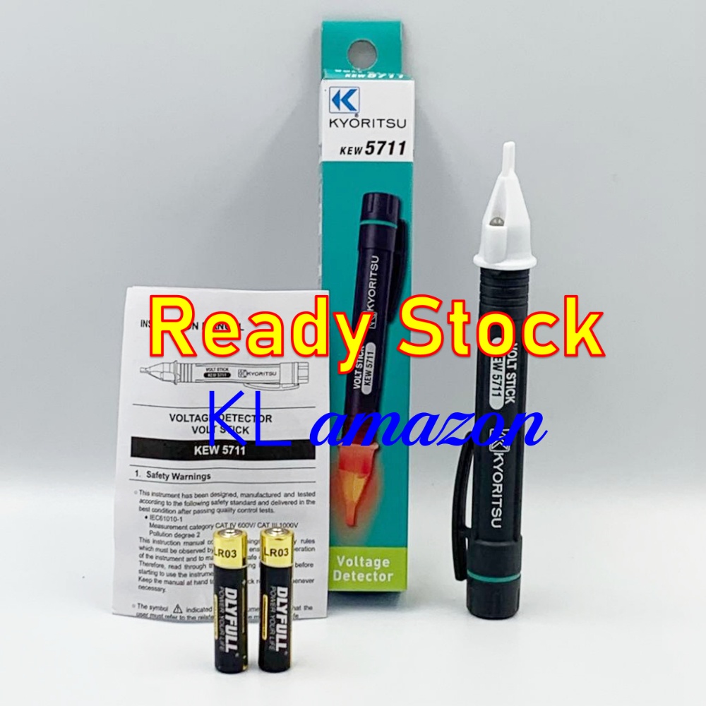 (Accept Urgent Order!) Kyoritsu 5711 Voltage Tester | 12 Months ...