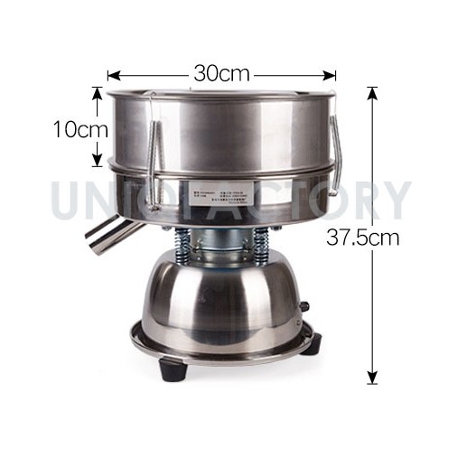 Automatic Electric Powder Sieve Machine Vibrating Flour Ayak Tepung ...