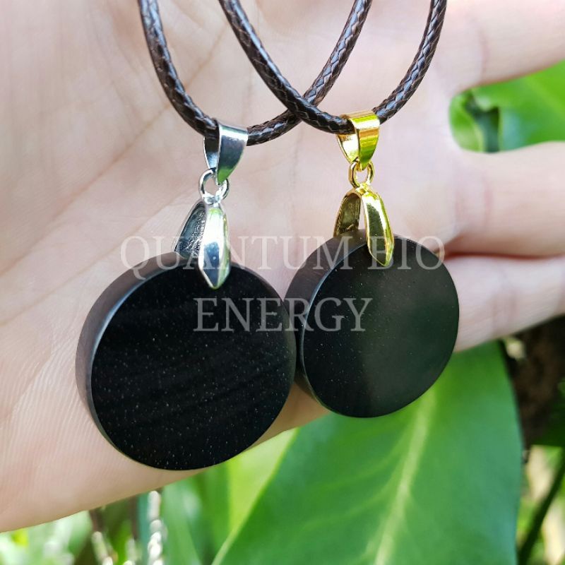 Rantai Leher Teras Kayu Penawar Hitam / Pendant+Necklace (100% ASLI ...