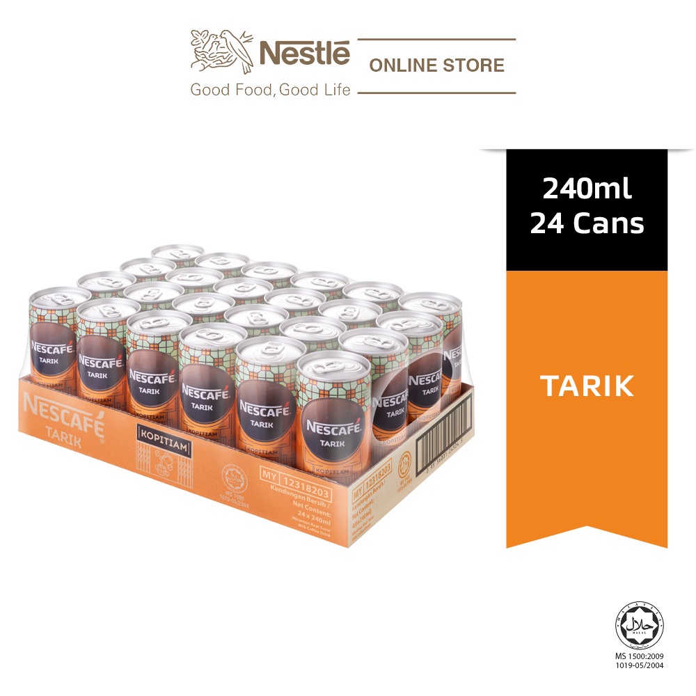 NESCAFE Tarik 24 Cans 240ml | Shopee Malaysia