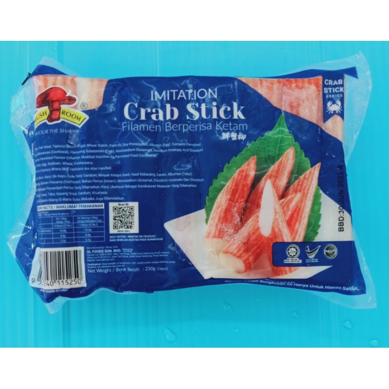 Crab Sticks 250 g (Mushroom Brand) | Shopee Malaysia