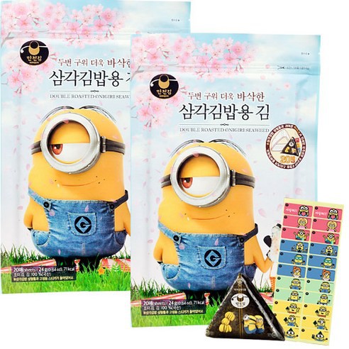 KOREA [MINIONS] Grilled full-tender Seaweed Twice to Make Crispy ...