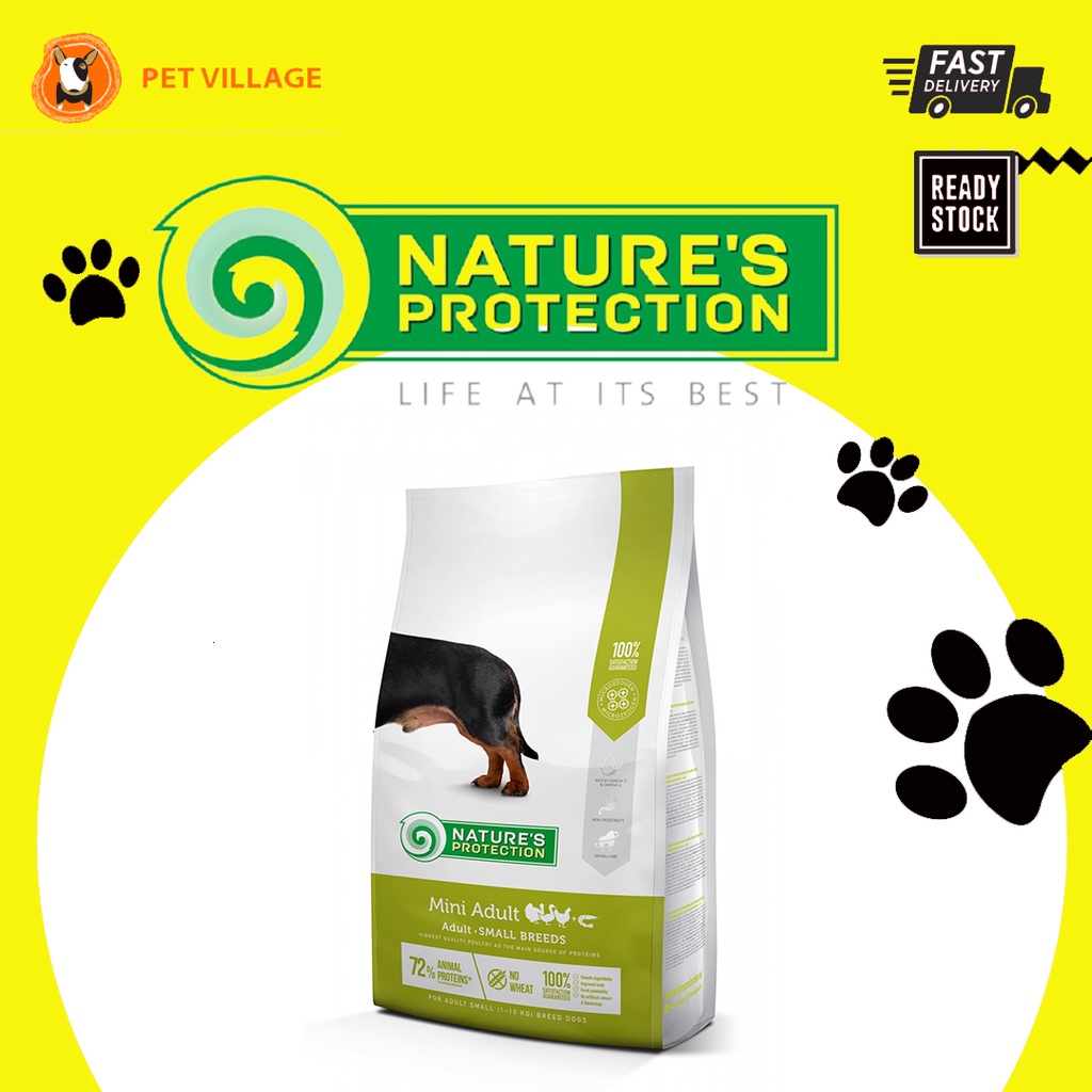 NATURE'S PROTECTION Mini Adult 2kg | Shopee Malaysia