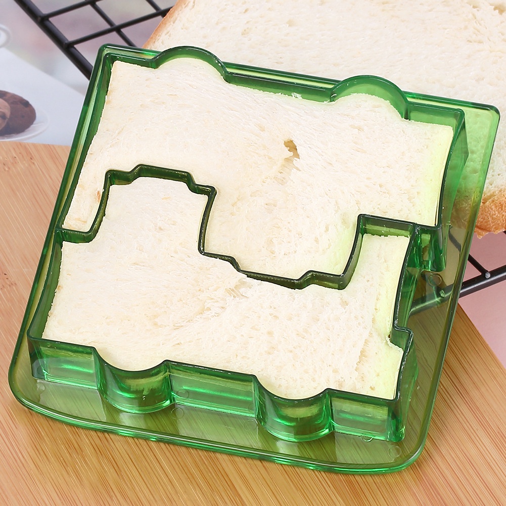 Cute DIY Sandwich Mould Toast Bread Cutter Biscuit Cookie Embossing ...
