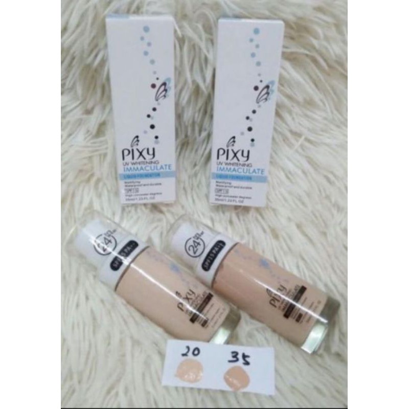 Pixy Full Coverage Whitening Silky Lasting full coverage foundation spf ...