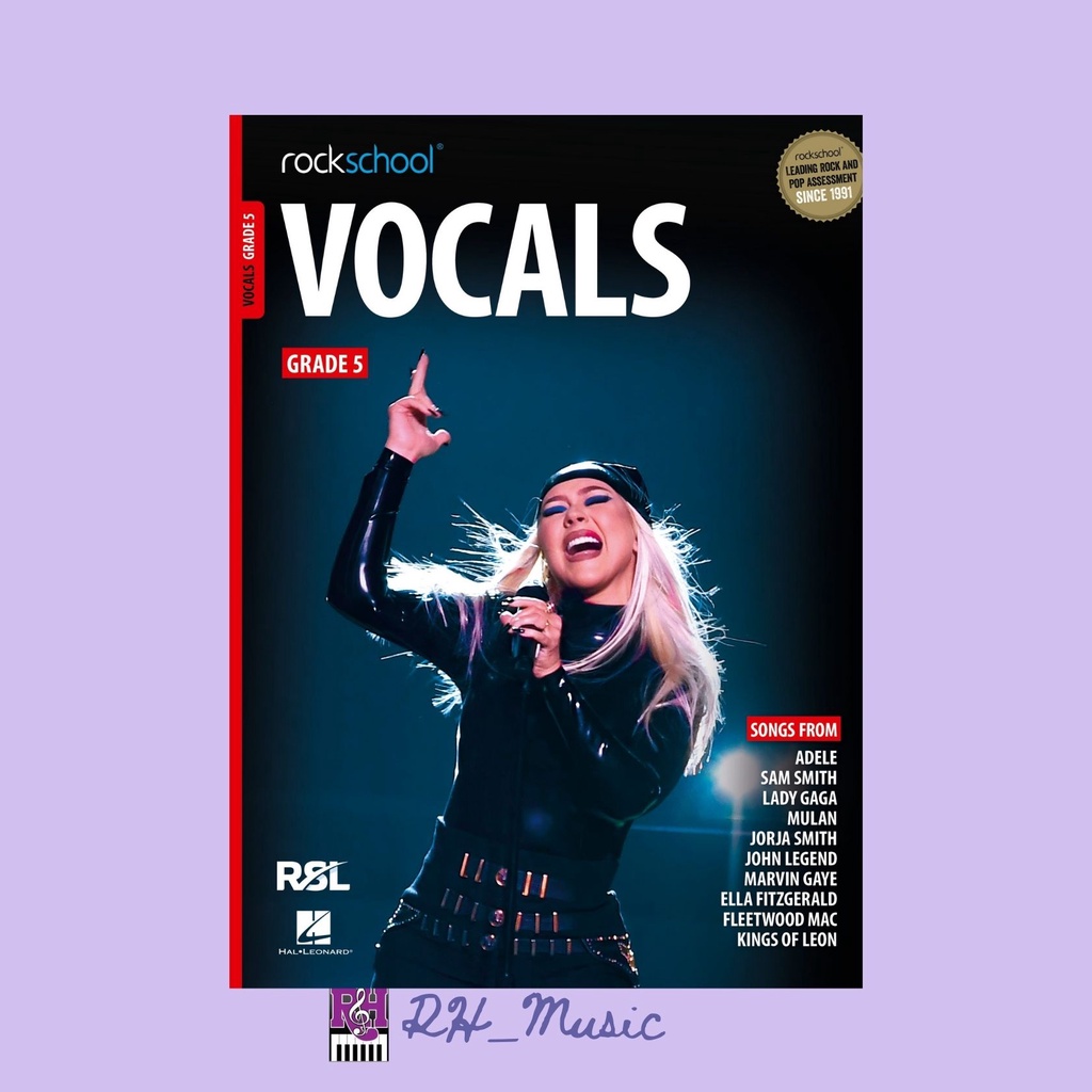 Rockschool Vocal Exam Book Grade 5 (2021) | Shopee Malaysia