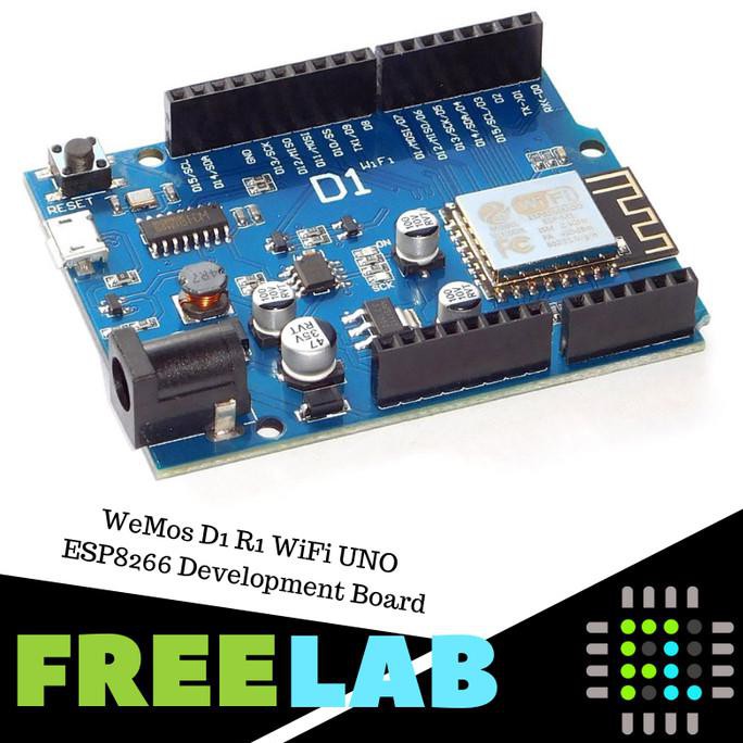 () WeMos D1 R1 WiFi UNO ESP8266 Development Board Complite Code 500 ...