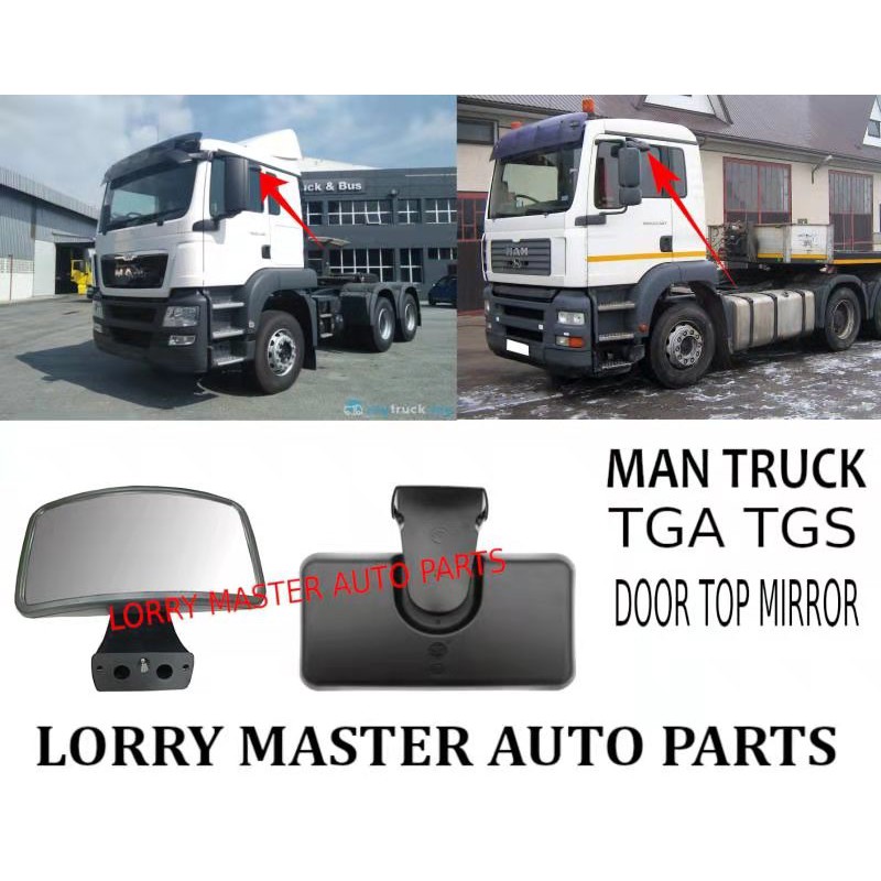 DOOR TOP MIRROR MAN TGA TGS SIDE MIRROR | Shopee Malaysia