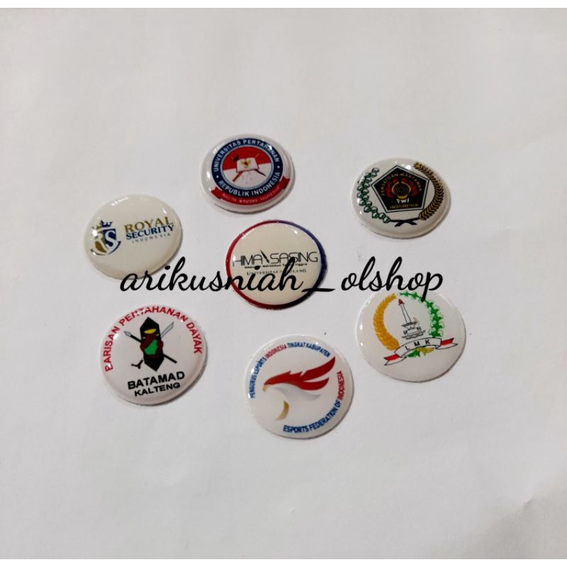 Print custom logos for Id cards/pins | Shopee Malaysia
