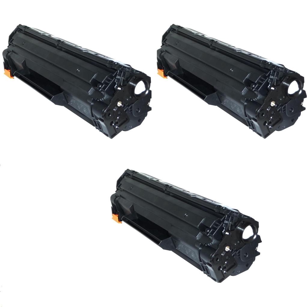 3 UNITS Toner Cartridge Compatible for HP 285 / Canon 325 / CB435 ...
