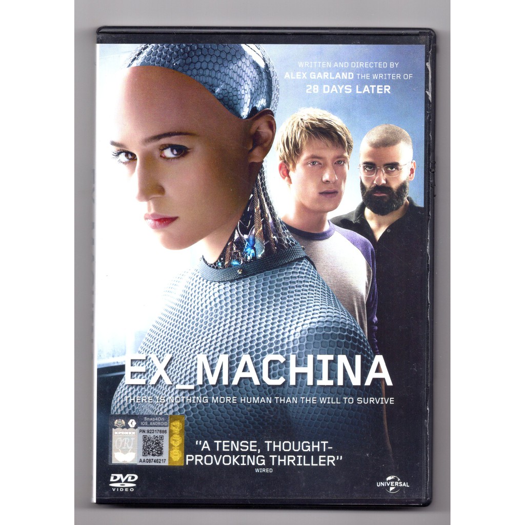 EX_MACHINA (ORIGINAL DVD) | Shopee Malaysia