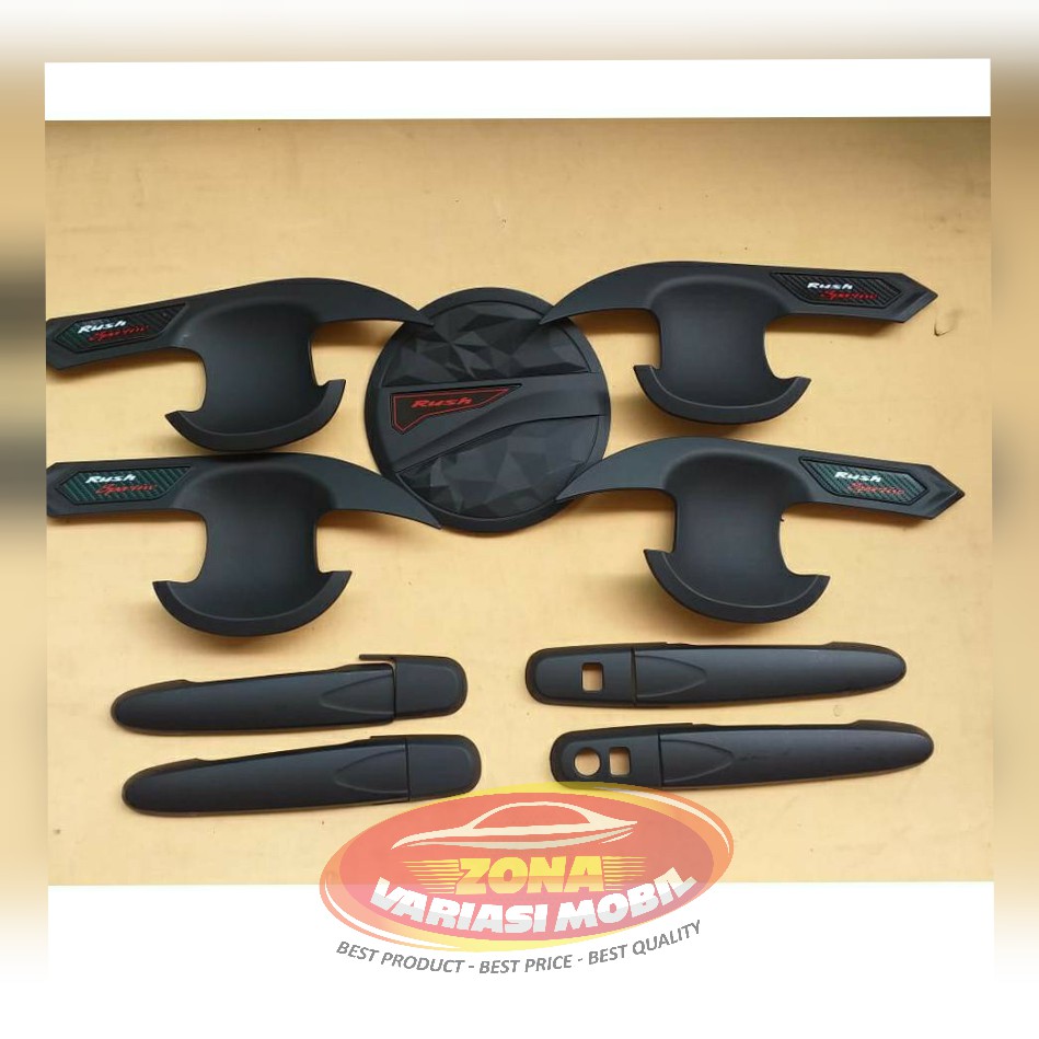 HITAM Handle COVER PACKAGE + OUTER HANDLE + TANK COVER ALL NEW RUSH ...
