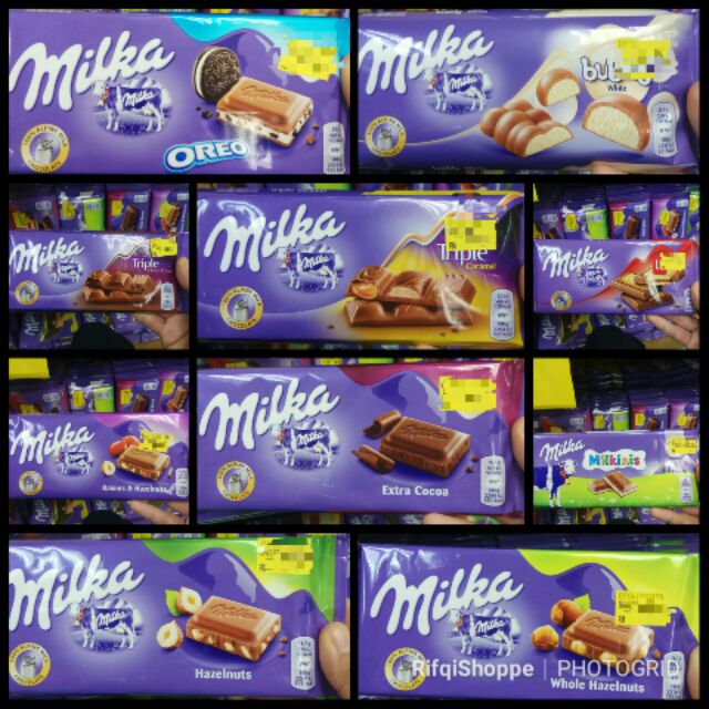 NEW MILKA 100G!!!!!! | Shopee Malaysia