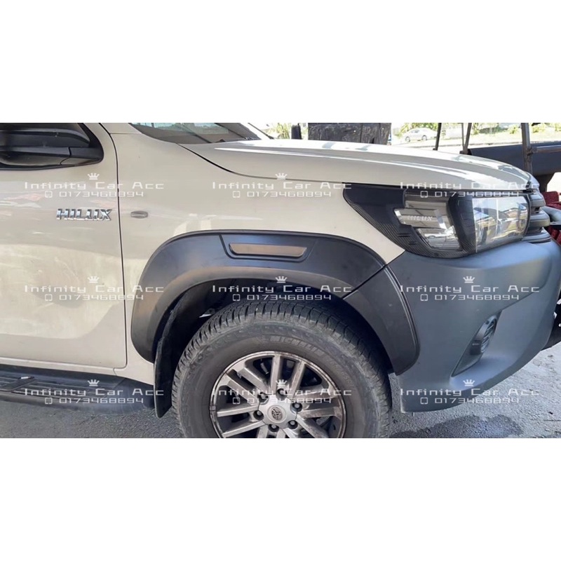 Toyota Hilux Revo 2016-2021（Single Cab）Fender Arch Fender Flares Rogue ...