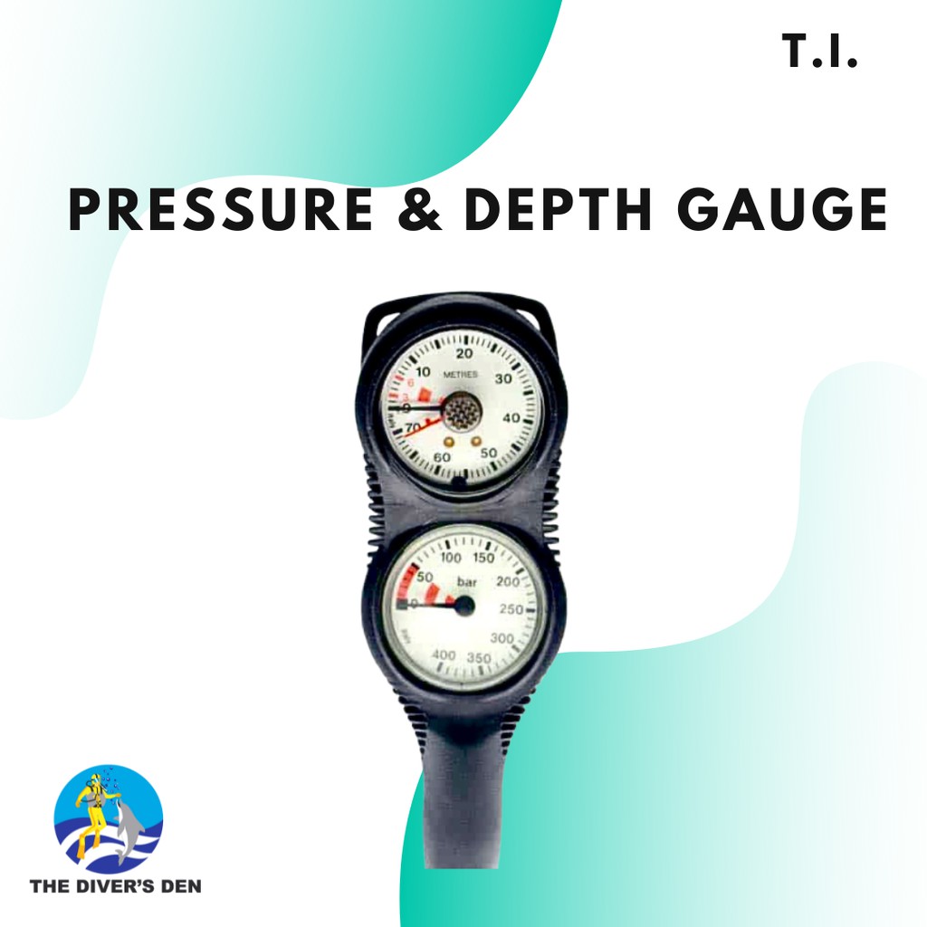 TI Pressure & Depth Gauge Combo Gauge Diving Gauge | Shopee Malaysia