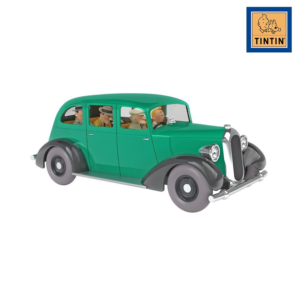 Tintin Collectible Diecast Model Cars 1/24 Scale: The Red Willy's Jeep ...