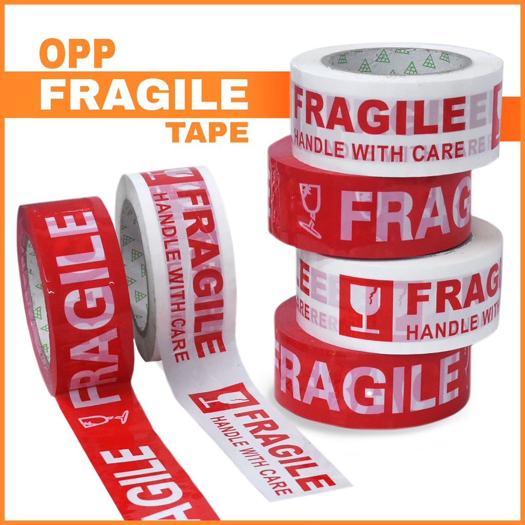 OPP Fragile Tape l 5mm x 100M | 100Meter | Packing Tape | Salotape ...