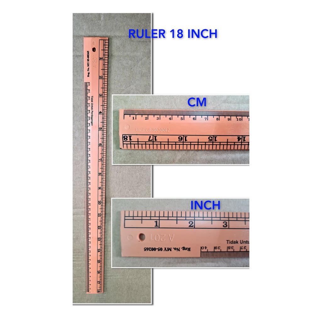 Pembaris Jahitan/ Tailoring Ruler/ Ruler Plastic (READY STOCK) | Shopee ...