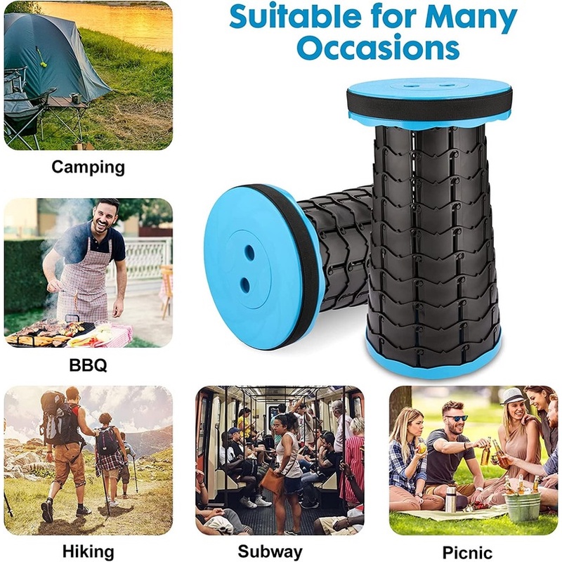 Portable Telescopic Stool,Foldable Stool Chair,Retractable Chair ...