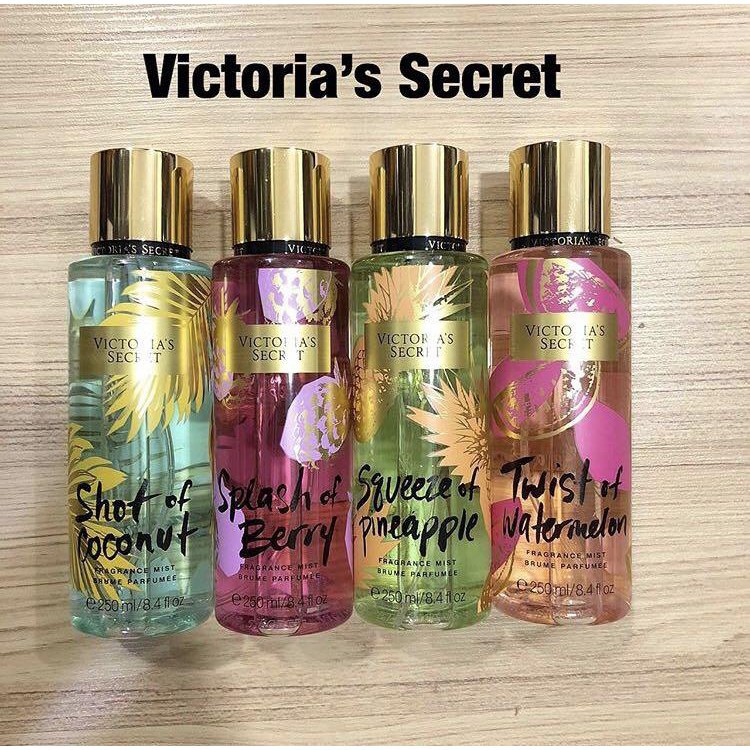 VICTORIA SECRET BODY FRAGRANCE JUICED SPLASH OF BERRY &TWIST OF WATER ...