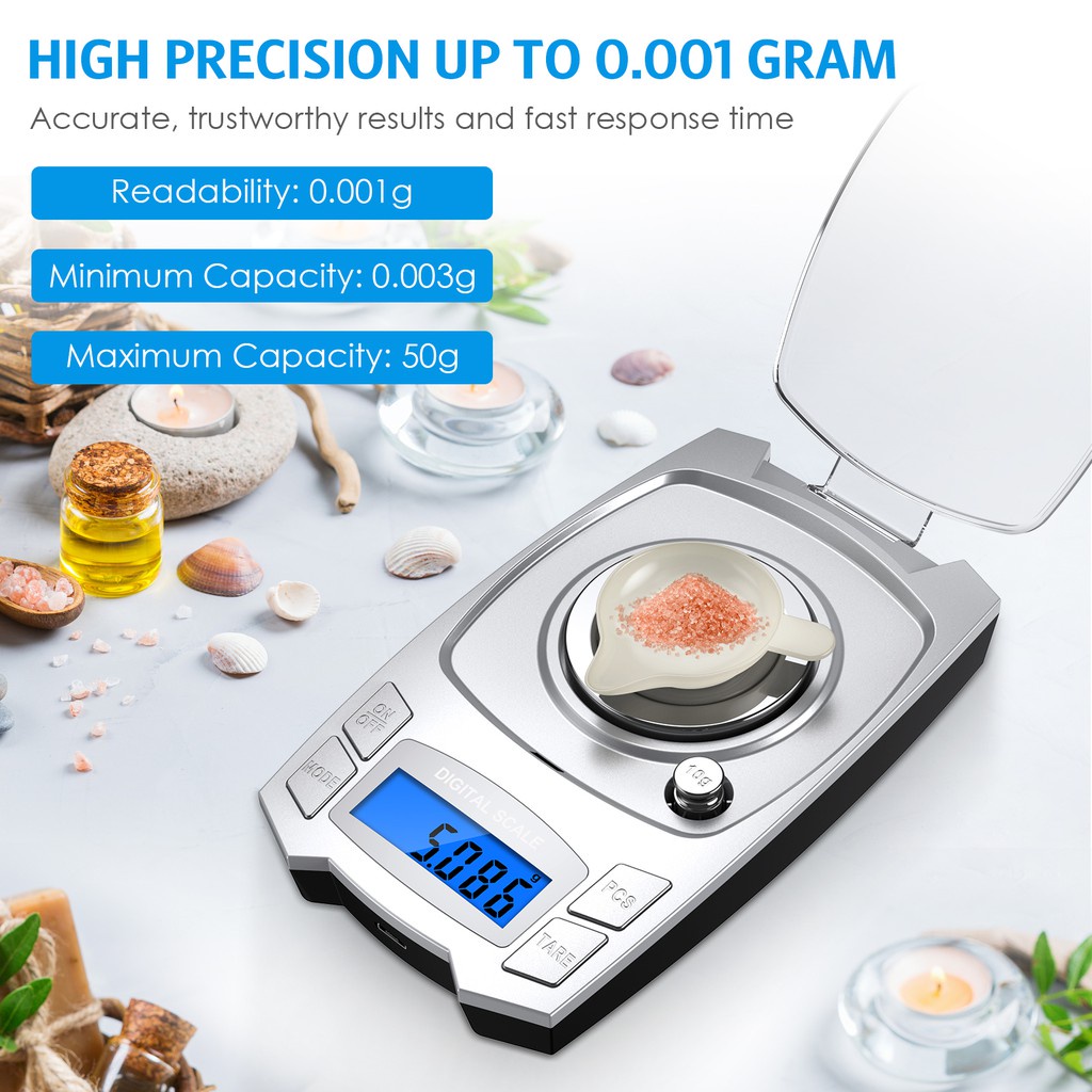 ORIA Rechargeable High-precision Digital Scale Jewelry Medicinal ...