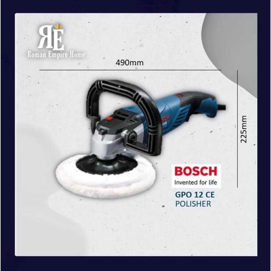 Bosch GPO 12 CE POLISHER | Shopee Malaysia