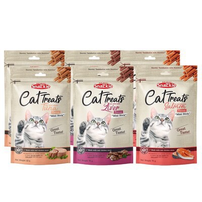 Snackie Cat Food - Made from real chicken meat (70g) | Shopee Malaysia