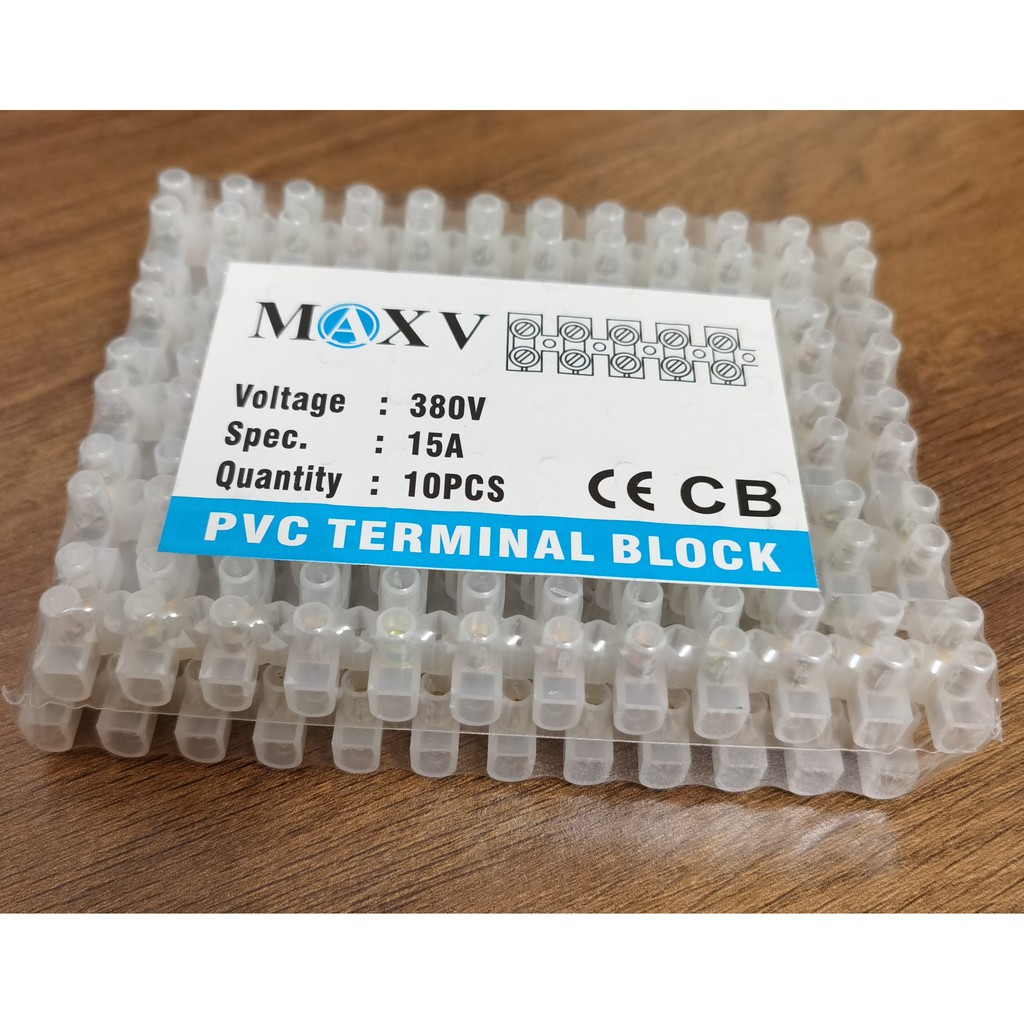 1pc - PVC Connector Terminal Block Electrical 12 Way 10A / 15A / 20A ...