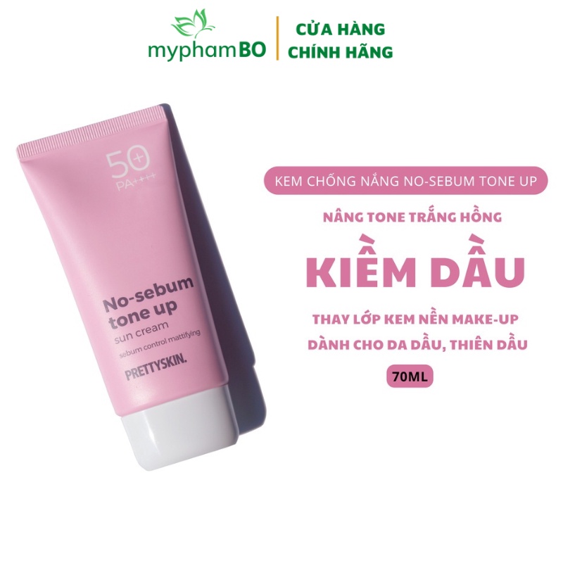 Pretty Skin Sunscreen for Oily Skin 70g - Kcn No sebum Tone Up Lifts ...