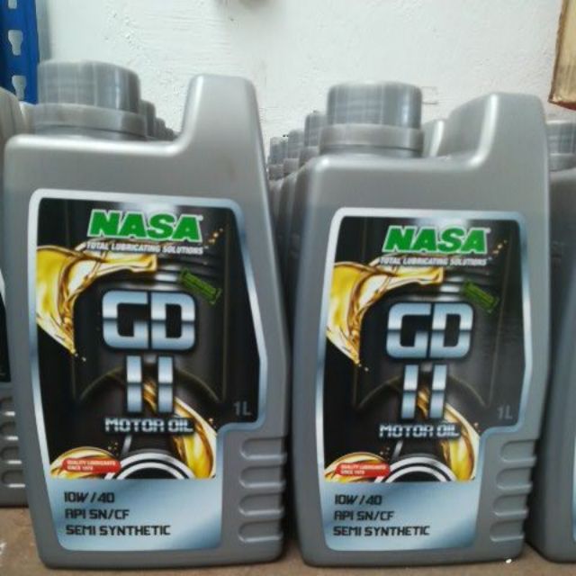 NASA ENGINE OIL 10W-40 Honda Yamaha Suzuki Benelli Sum Modenas | Shopee ...