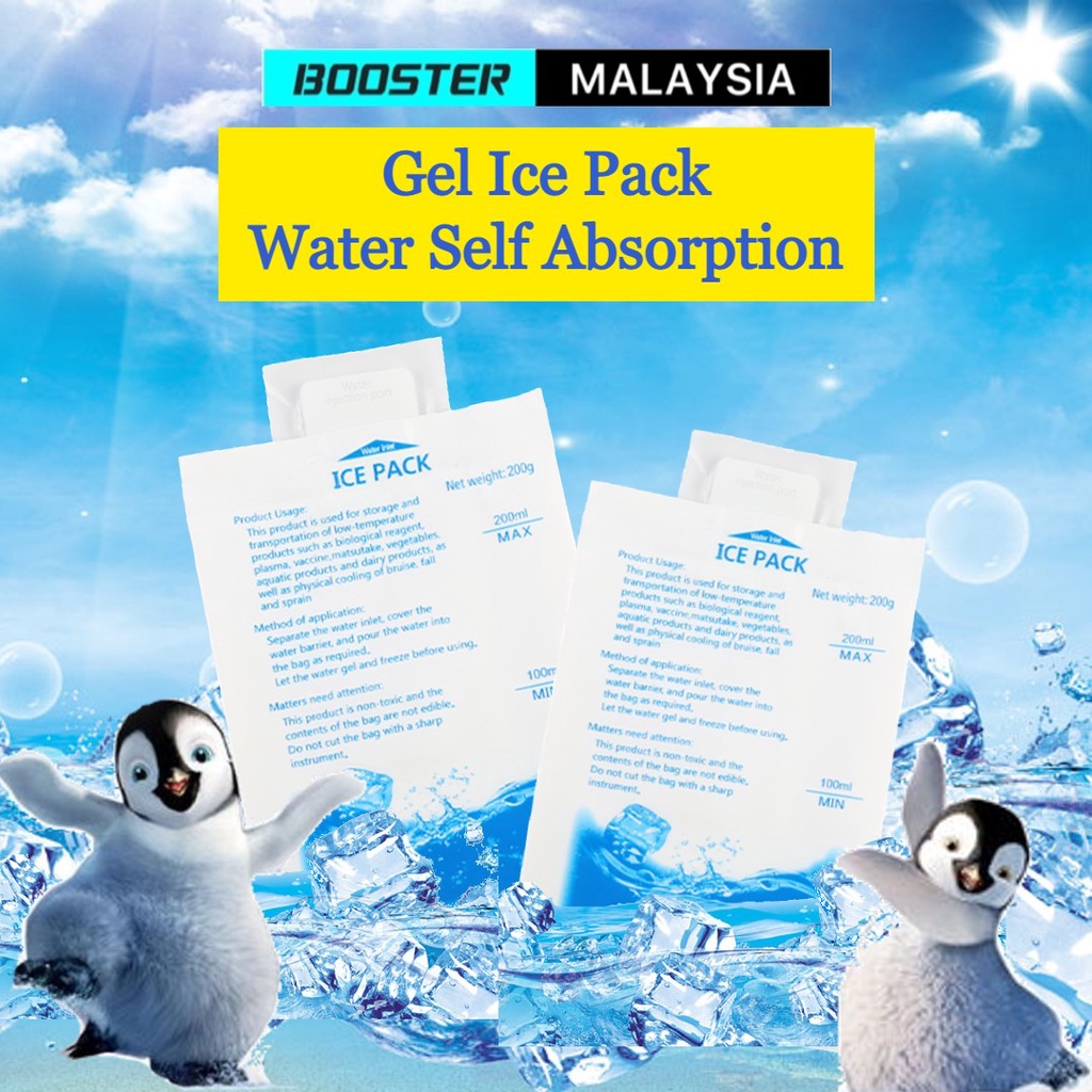 【ICE PACK】Extra Thick Reusable Ice Pack Breastmilk Camping Seafood ...