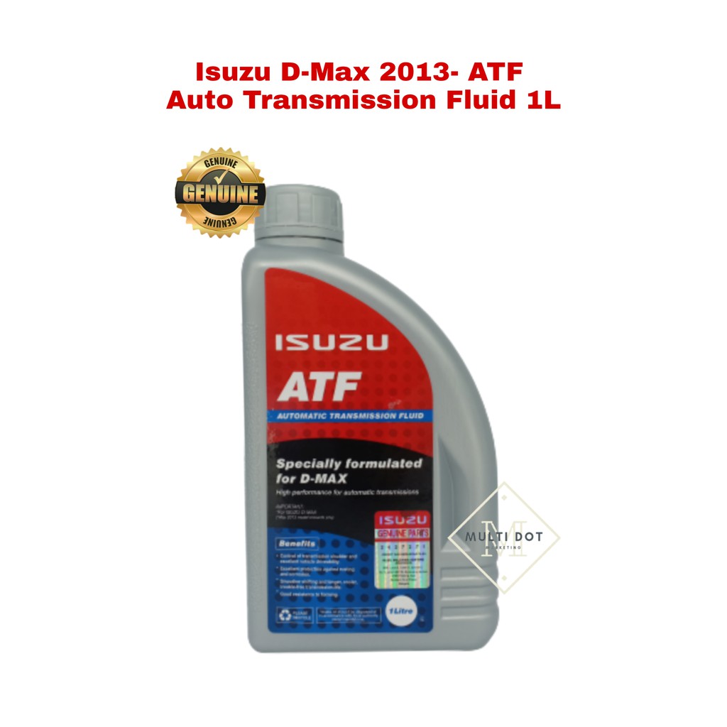 Isuzu ATF Auto Transmission Fluid Gear Oil 1L 6000005580 D-Max 2013- DMAX | Shopee Malaysia