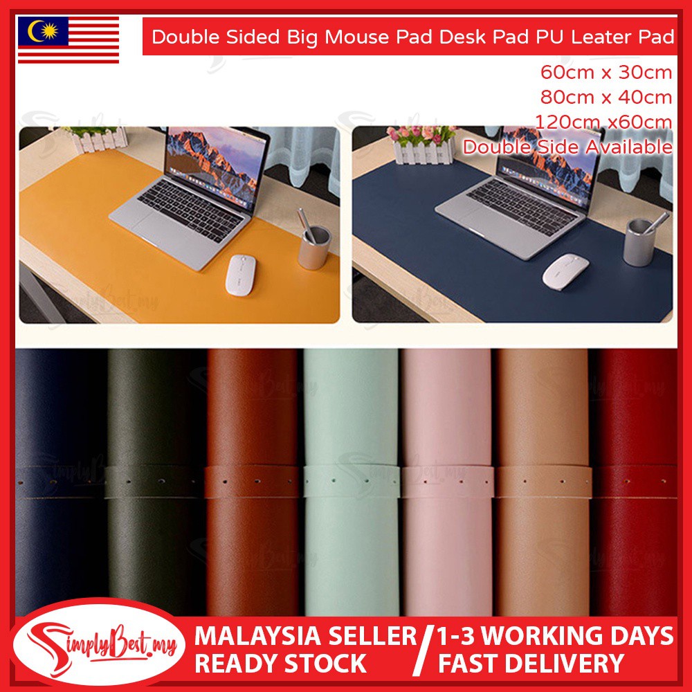 SIMPLYBEST Premium Double Sided Mouse Pad Desk Pad Large Size Speed ...