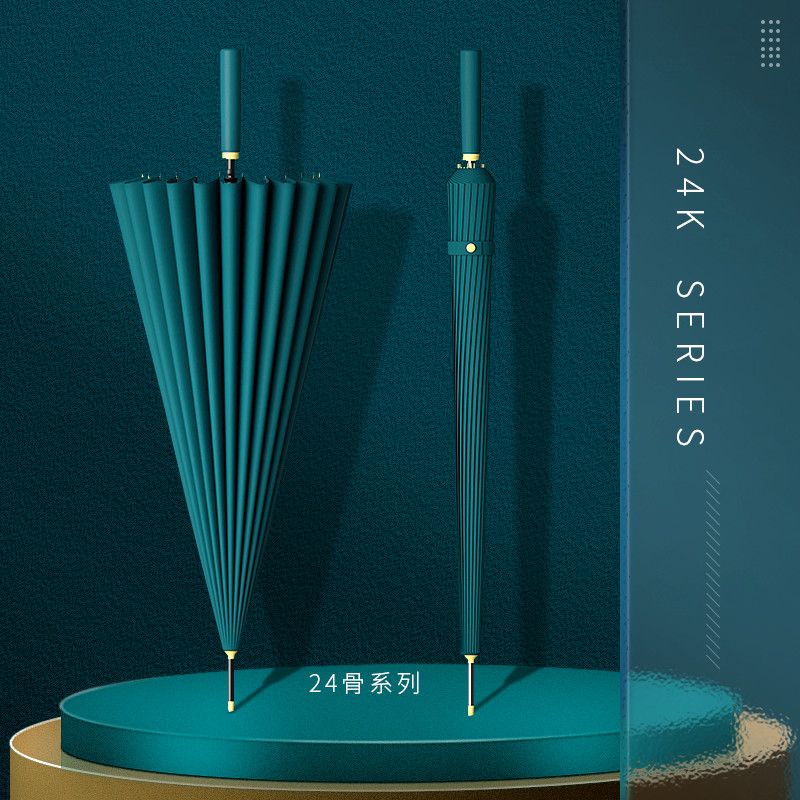 [Ready Stock] umbrella large 103cm Long-Handled Windproof Rainproof ...