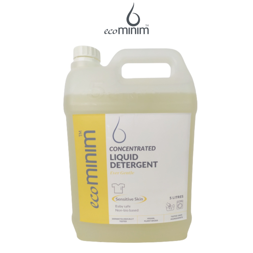 Ecominim Liquid Detergent - 5L [Plant Based, No SLES/SLS, Skin Friendly ...