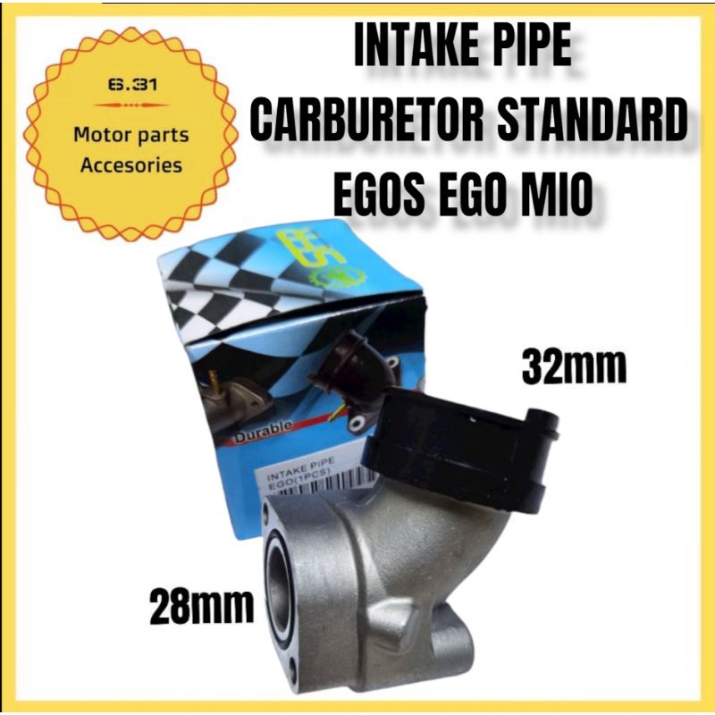 INTAKE PIPE EGO EGOS EGOS MIO INTAKE PIPE CARBURETOR JOINT STANDRAD ...