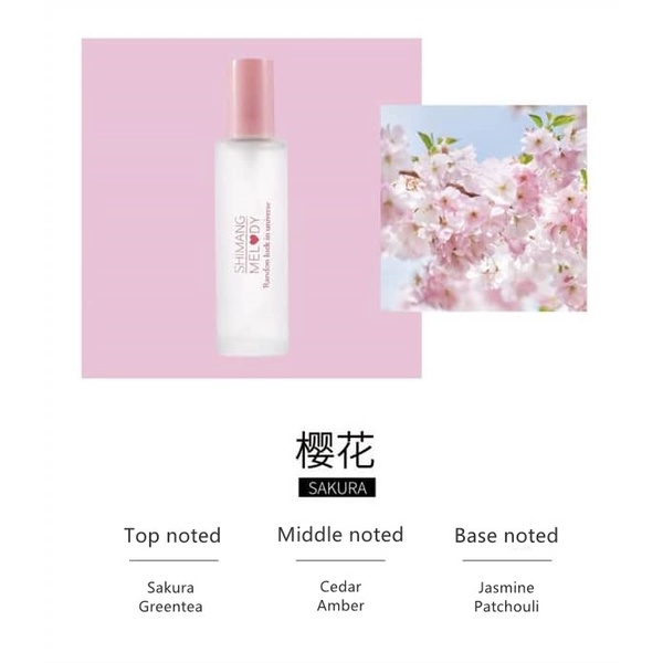 Shimang Love Melody Women Perfume Fragrance 30ml | Shopee Malaysia