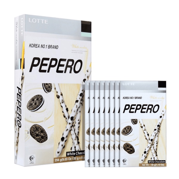 =Readystock= Lotte Pepero White Cookies Pepero Big Pack/Biskut Pepero ...