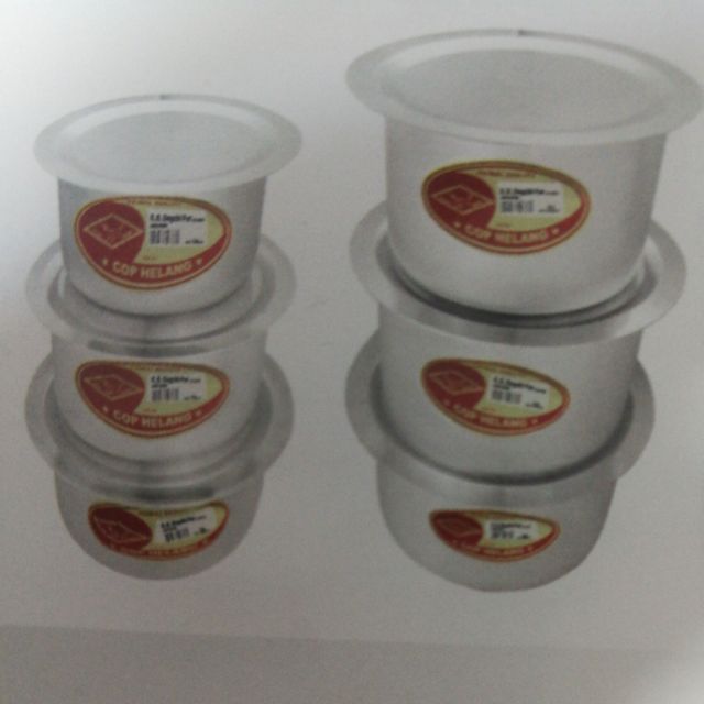 Round bottom degchi pot(16-26cm set) (6PCS) | Shopee Malaysia