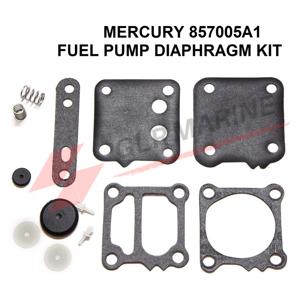 MERCURY 50HP-300HP FUEL PUMP DIAPHRAGM KIT 857005A1 60HP 90HP 150HP ...