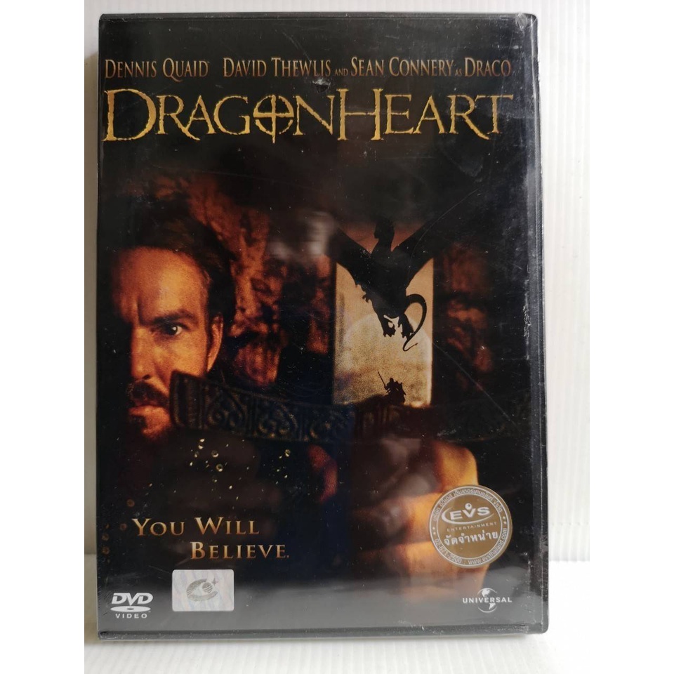 DVD : Dragon Heart (1996) " Dennis Quaid David Thewlis and Sean Connery ...