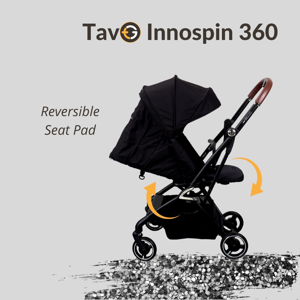 Koopers Tavo Innospin 360 Stroller Newborn ~22kg | EN1888 Approved | Shopee Malaysia
