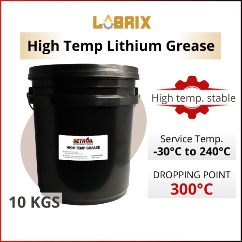 LUBRIX Setroil High Temperature Grease 10 KGS Grease Hi Temp Grease ...
